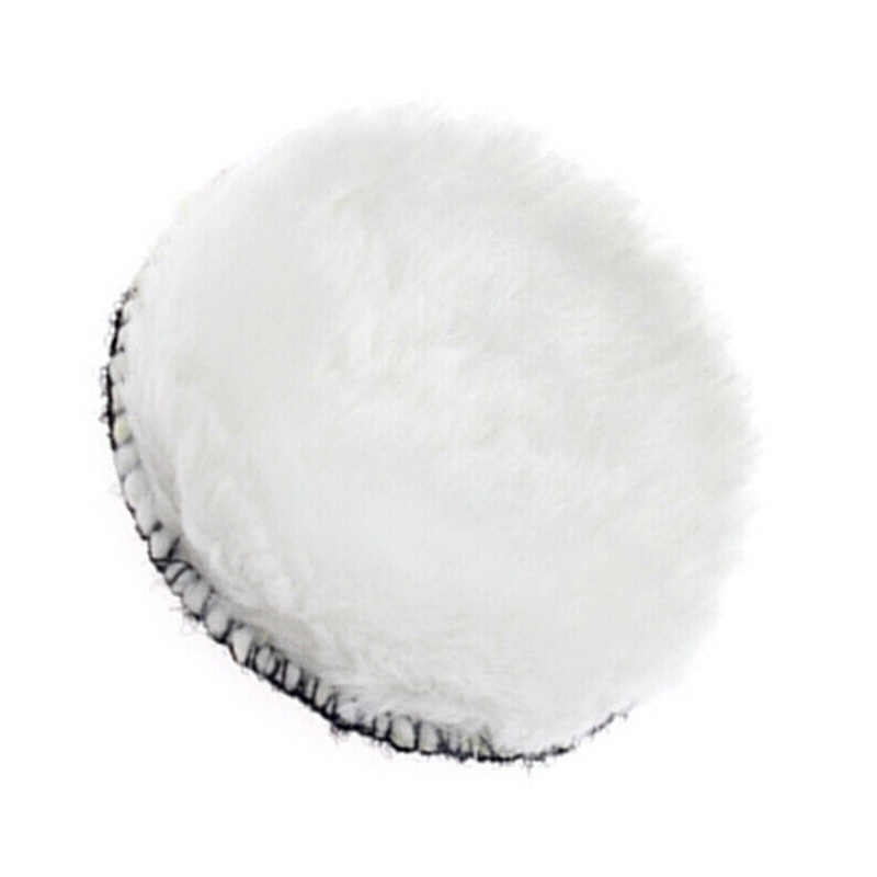 3 Inches Wool Buffing Polishing Buffer Pad Bonnet Sanding Waxing ...