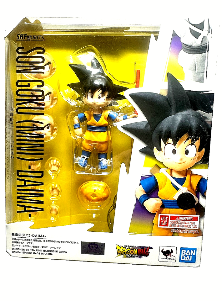 TAMASHII NATIONS - Dragon Ball DAIMA - Son Goku (Mini) -DAIMA- LOW PRICE | eBay