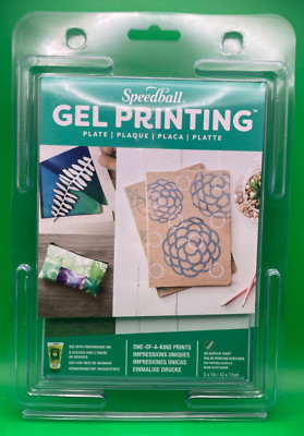 Speedball Art Products SB8001 Speedball Gel Printing Plate 5"X7" | eBay