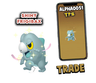 Pokemon Shiny Frigibax Registered Trade or Ultrafriends | eBay