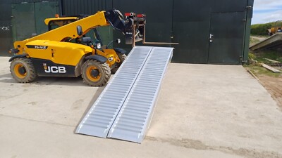 Heavy Duty 14,000kg Aluminum Loading Ramps 3000mm Long | eBay UK
