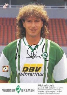 AK 1157 Michael Schulz SV WERDER BREMEN | eBay