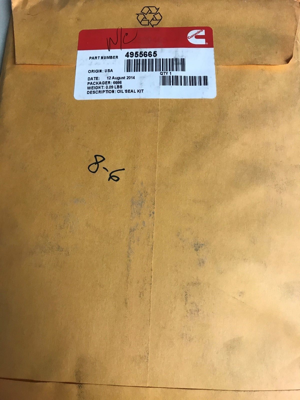 Cummins Seal Kit Part # 4955665 | eBay