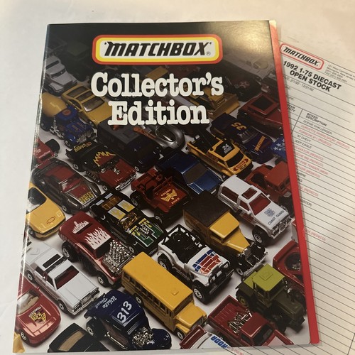 1991 MATCHBOX COLLECTOR’S EDITION CATALOG And 1992 Order Form | eBay