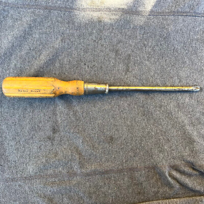 Vintage Reed Prince R & P Wooden Handle 12” Cross Tip Screwdriver | eBay