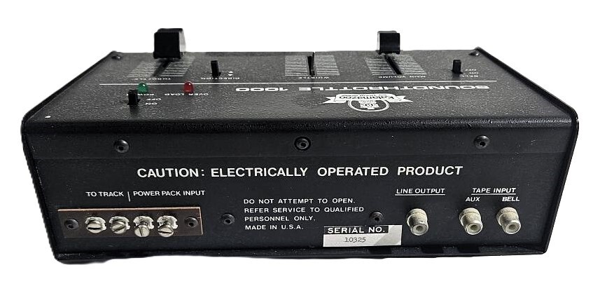 KALAMAZOO TOY TRAIN WORKS SOUNDTHROTTLE 1000 G-Scale Transformer ...