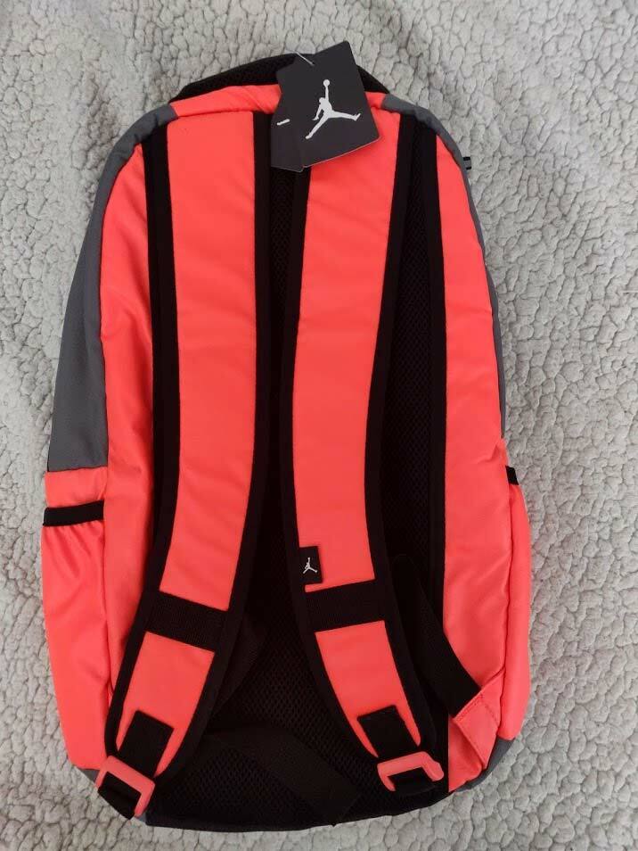 NIKE AIR JORDAN JUMPMAN BACKPACK SLING PREMIUM LAPTOP BLACK GYM RED ...