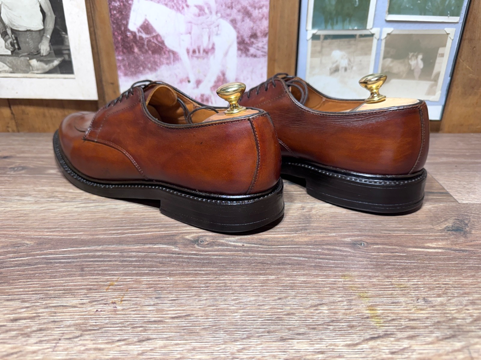 ALLEN EDMONDS WALTON NORWEGIAN SPLIT TOE 9.5D MENS DRESS SHOES | eBay