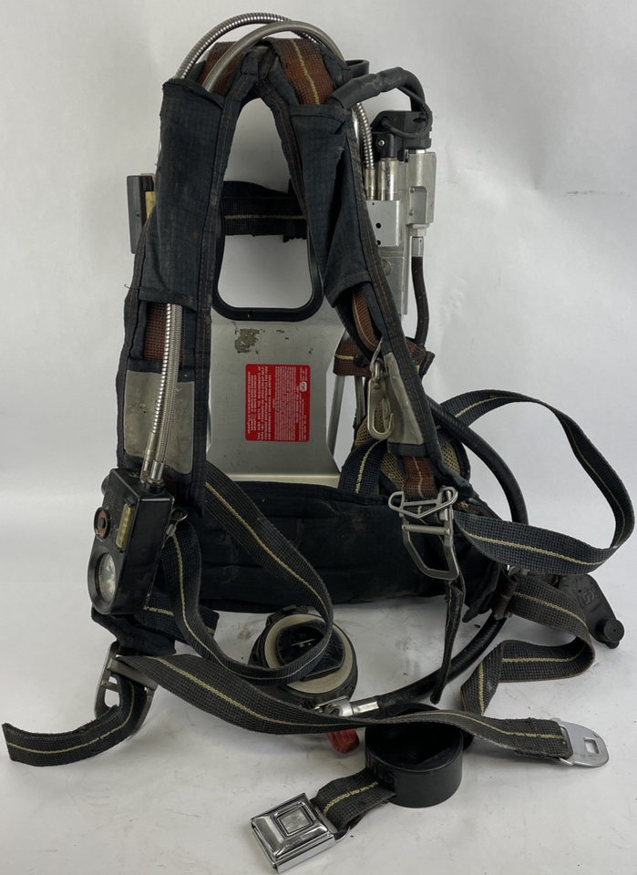 SCOTT SAFETY 4.5 4500 SCBA Air Pack Harness EZ-Flow Air Pak Plus with ...