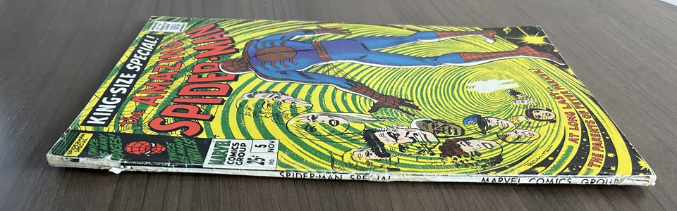 Amazing Spider-Man Annual #4 + 5 lot (Marvel 1967 1968) Silver Age Key ...