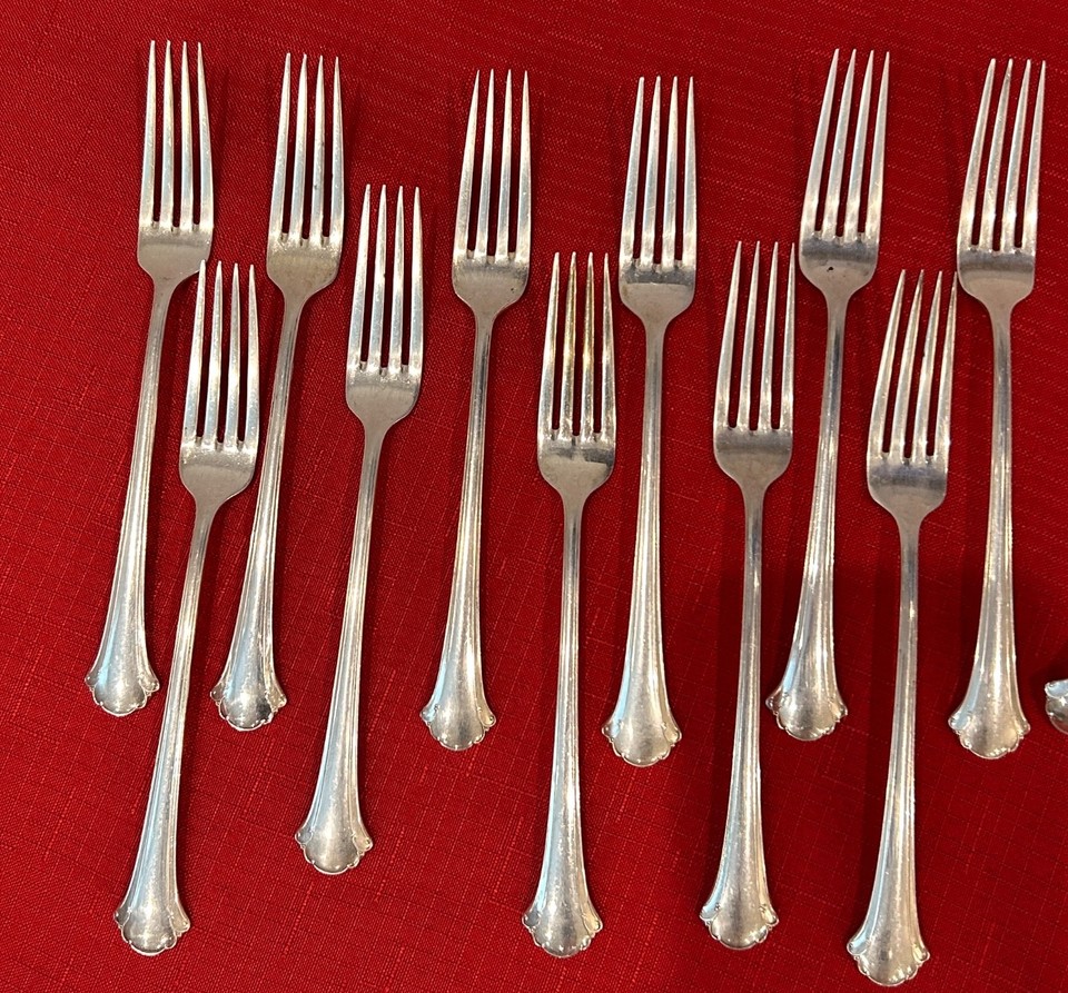 Towle Sterling Silver Flatware, Chippendale Pattern, 64 pieces | eBay