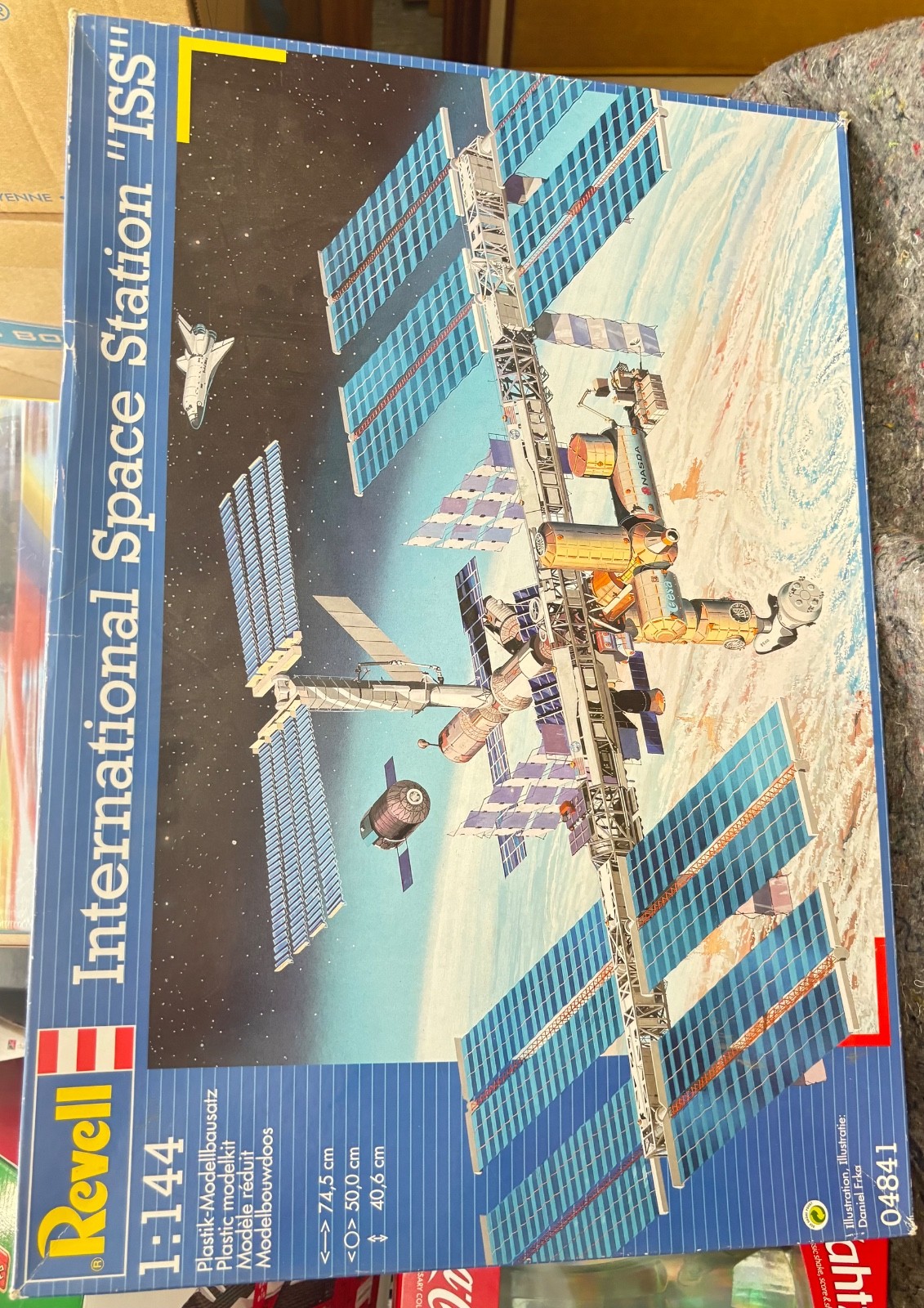 Revell International Space Station ISS MIR 1:144 Model lot books ...