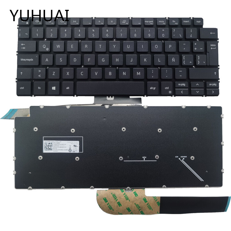 Spanish/Latin Keyboard FOR Dell Vostro 14-3400 3401 3402 5401 5402 5408 ...
