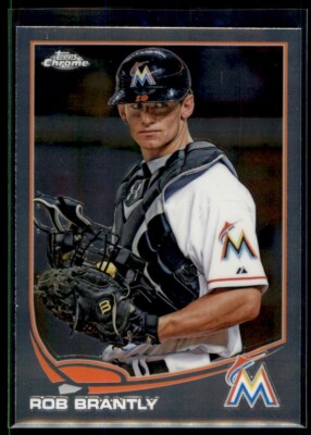 2013 Topps Chrome Rob Brantly RC, UER #27 Miami Marlins | eBay