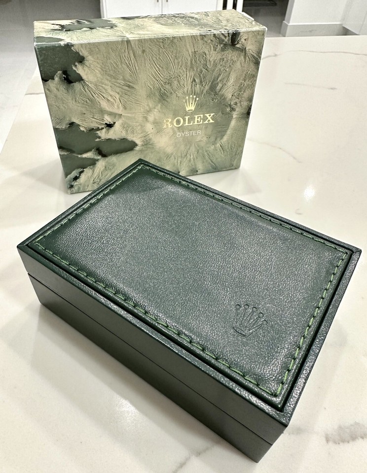 GENUINE Vintage Rolex Submariner 16613 Watch Box Booklet FULL SET Late ...