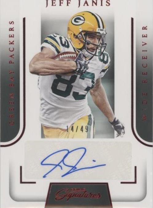 2016 Panini Prime Signatures - Prime Signatures Jeff Janis #PS-JJ Red ...