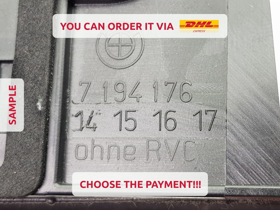 BMW F01 F02 F03 F04 TAILGATE TRIM PANEL 7194176 51137194176 | eBay