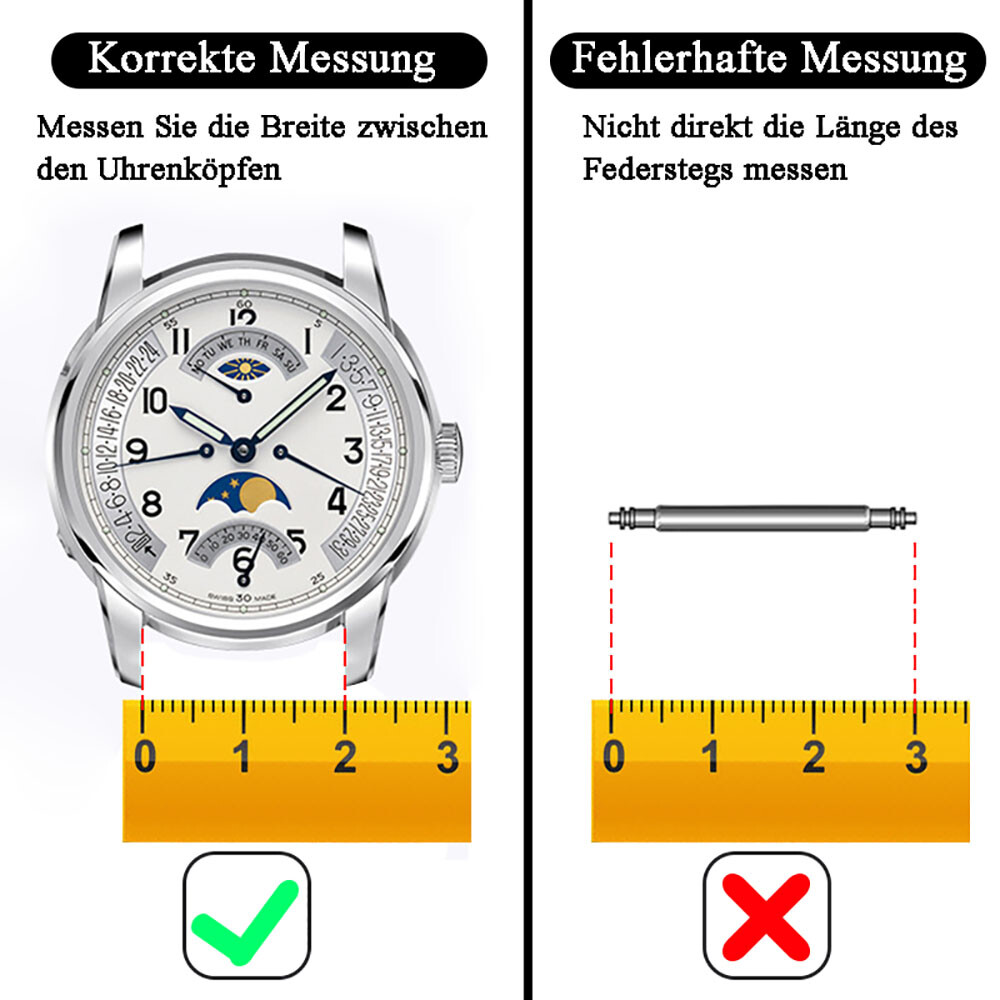 360tlg Federstege Federstifte 10 - 27 mm Uhrenstifte für Uhrenarmband ...