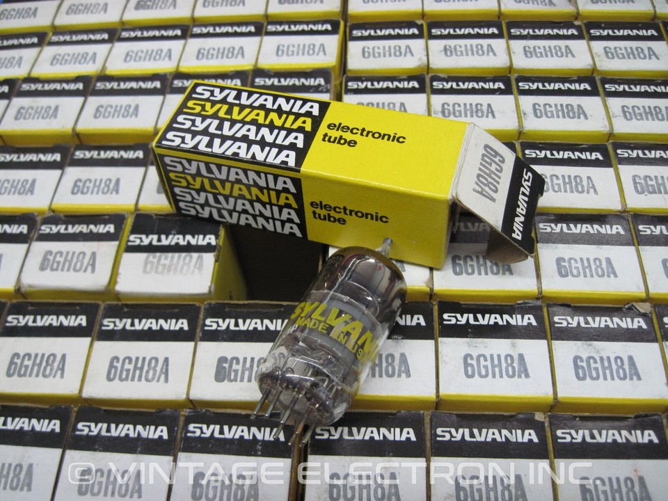 NOS Sylvania 6GH8A (6GH8) Audio Vacuum Tubes - USA - 1970's ($8.95/ea ...