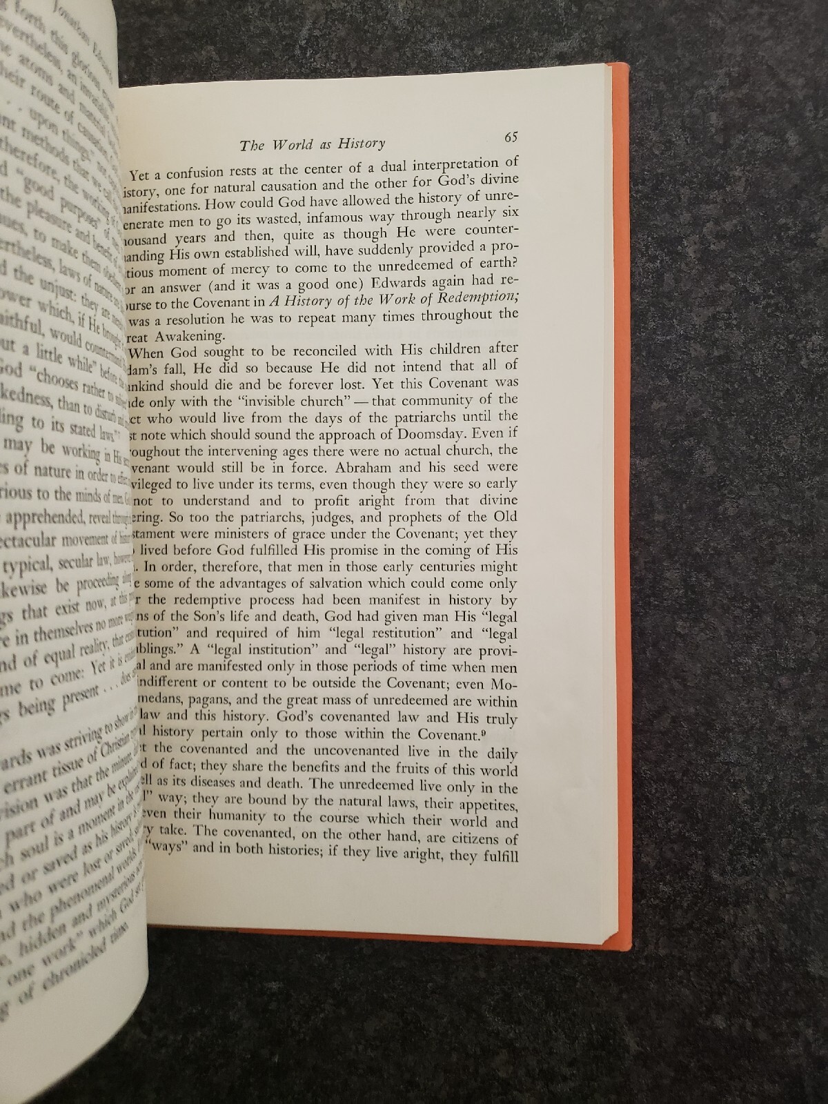 JONATHAN EDWARDS: THE NARRATIVE OF A PURITAN MIND By Edward H. Davidson ...