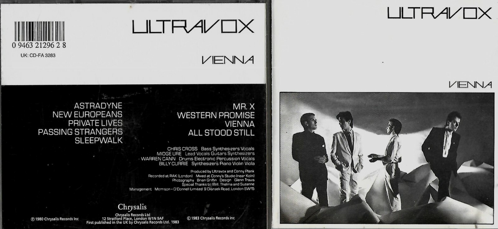 Ultravox cd album - Vienna | eBay Australia