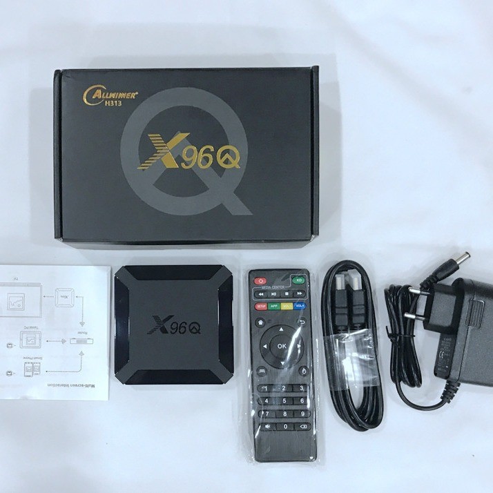 X96Q For Android10 4K SMART TV Media Player Quad-Core WIFI 2GB+16GB ...