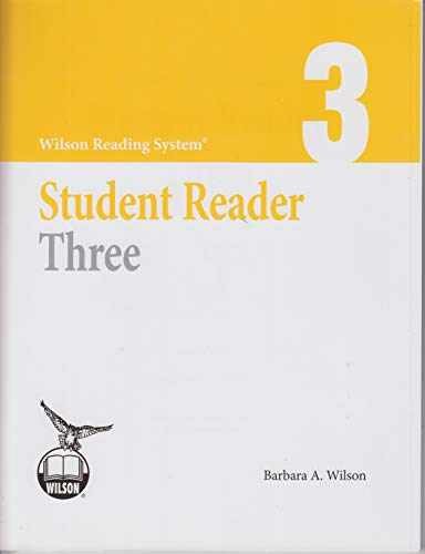 Wilson Reading System Student Reader - Paperback, by Barbara A. Wilson ...