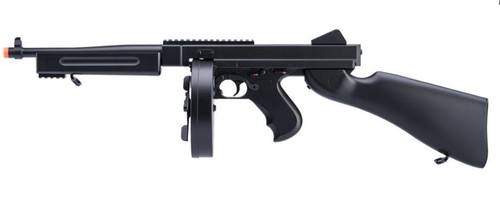 M811 Double Eagle AEG Airsoft Tommy Rifle Gun w/ Battery & DRUM ...