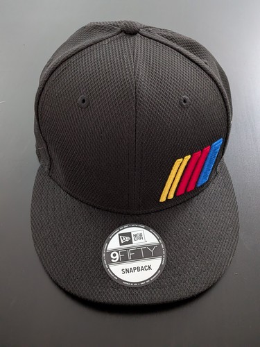New Era 9Fifty Snapback Hat Black Nascar Racing Logo OSFM | eBay
