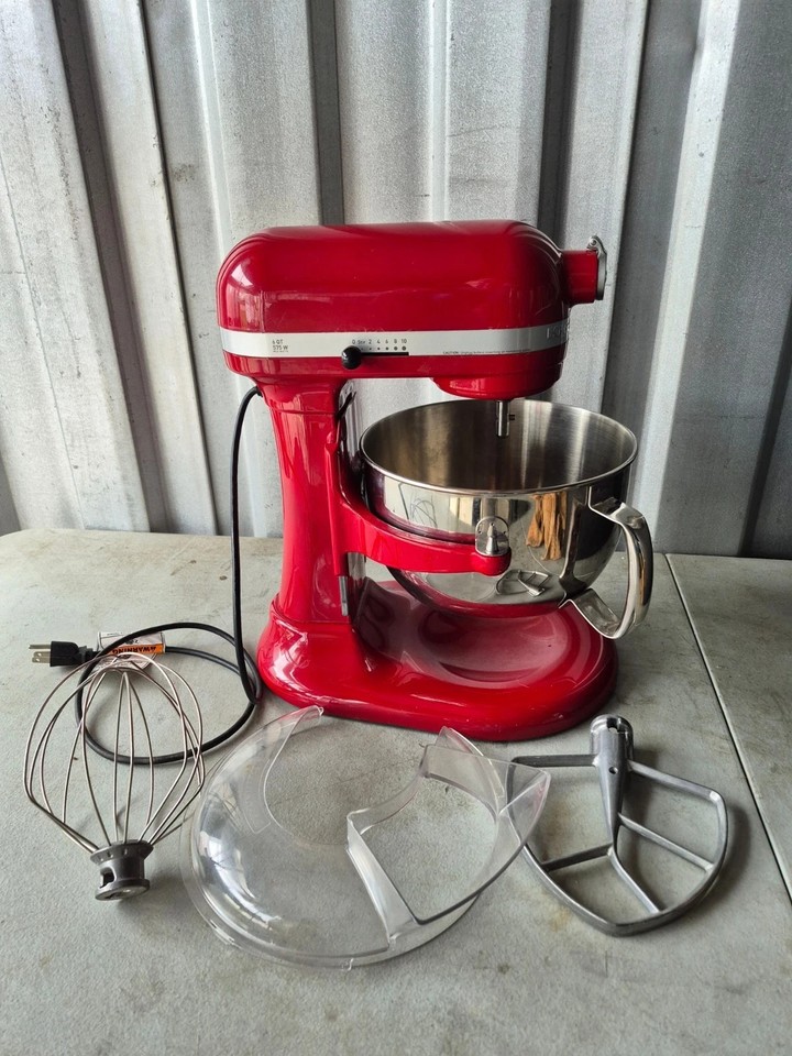 KitchenAid Professional 600 Stand Mixer 6-Qt Bowl-Lift w/ 4 Attachments ...