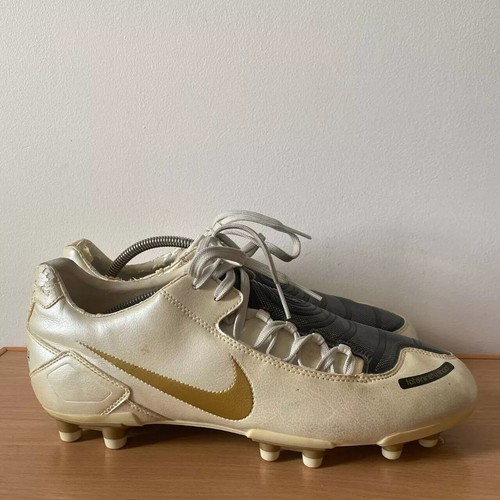 Nike Total 90 T90 Laser Zoom FG Soccer Football Cleats WHITE SzUS11 ...