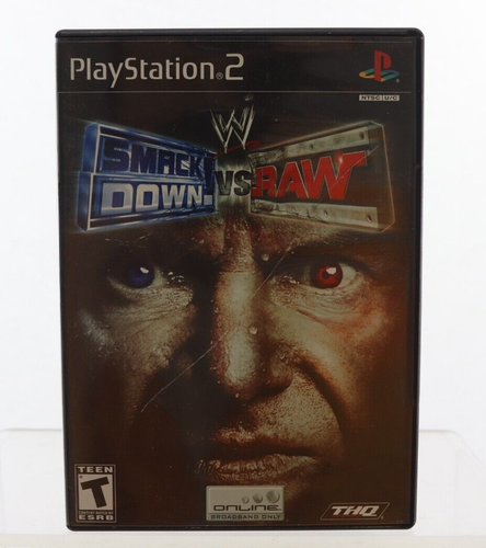 WWE SmackDown vs. Raw PS2 PlayStation 2 Complete CIB 752919460597 | eBay