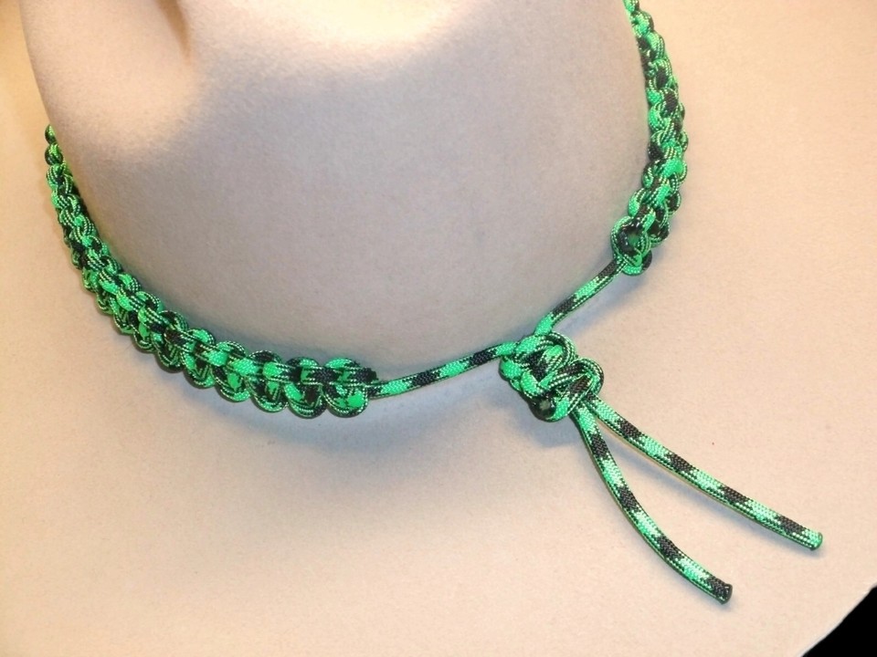 RedVex Cobra Paracord Hat Band - Cowboy Hat Band - Choose your color | eBay