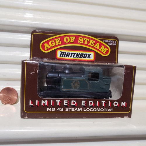Matchbox 1990 Macau MB43 Age of Steam GREAT WESTERN RAILWAY Steam ...
