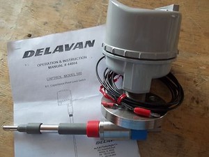 NEW DELAVAN CAPTROL 500 LEVEL SWITCH WITH 9" PROBE (INSTALLED LENGTH ...