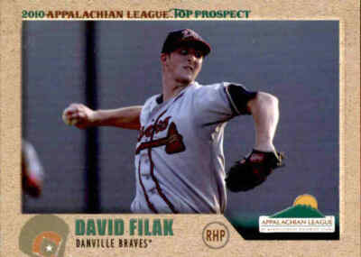 2010 Appalachian League Prospects #4 David Filak Burnt Hills New York ...