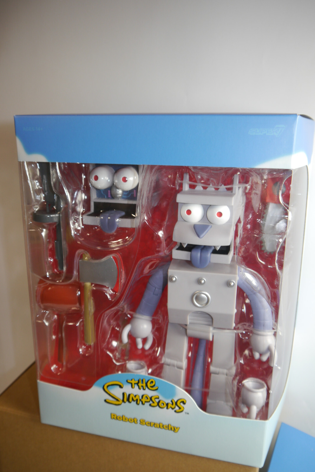 Die Simpsons Robot Scratchy Actionfigur 18 cm Super7 OAF | eBay.de