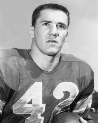 1957 LSU Tigers JIM TAYLOR Glossy 8x10 Photo Print College Football ...