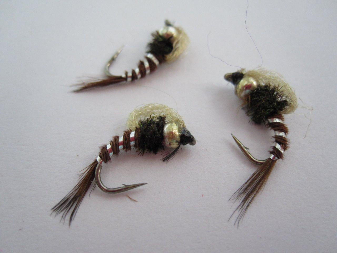 1 DZ D-7 BEAD HEAD BUBBLE BACK EMERGER'S (COLORS & SIZES), NYMPHS | eBay