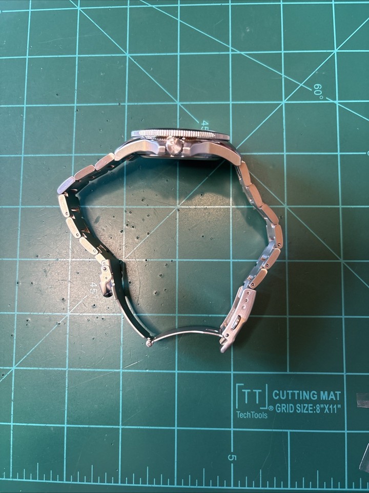 Dominatore Del Mare DD-8020 Orange Dial and Black Bezel. Watch Never ...