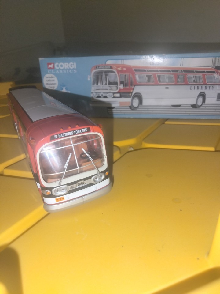 Corgi Limited Edition Fishbowl Bus Liberty Bus Lines NY | eBay
