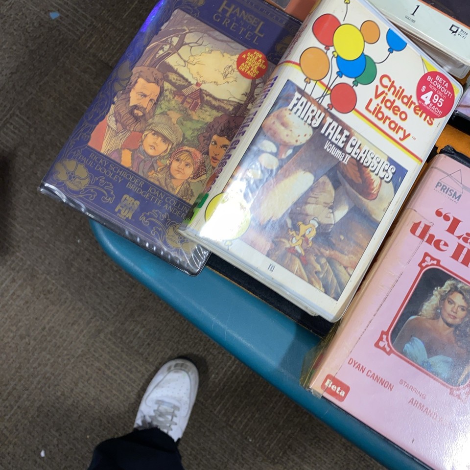 Betamax Lot of 13. HORROR, Cult Classic, Ex Rentals. Untested. Rare ...