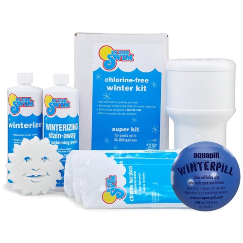 In The Swim Pool Closing Kit and Winter Pill Bundle - Winterizing ...