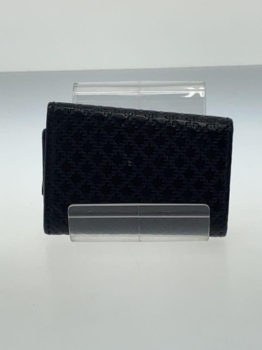 Gucci Key Case Diamante Fake Leather Blk Men's | eBay