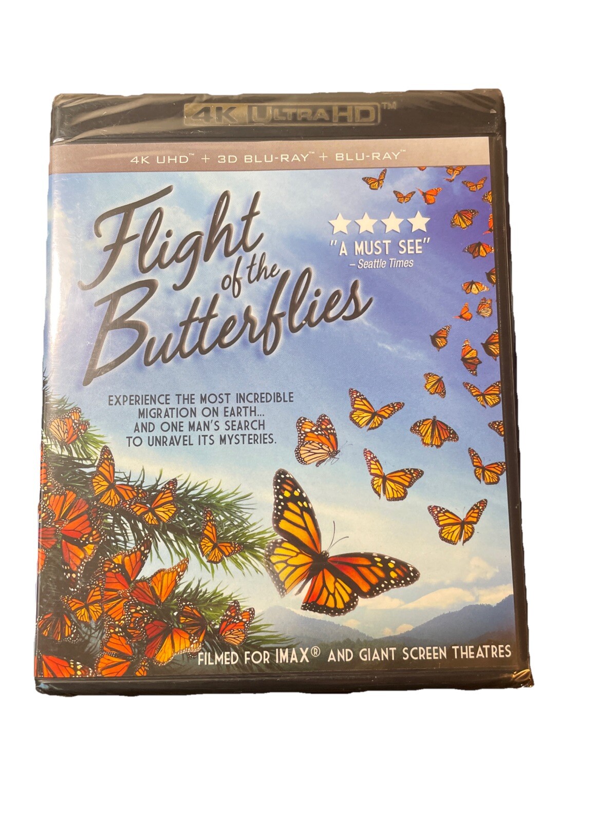 Imax: Flight of the Butterflies [New 4K UHD Blu-ray] With Blu-Ray 3-D ...