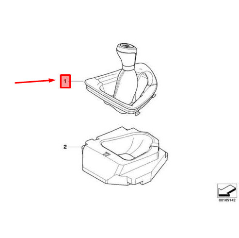 NEW BMW1 E81 SPORT GEAR SHIFT KNOB LEVER 25117595326 LHD ORIGINAL | eBay
