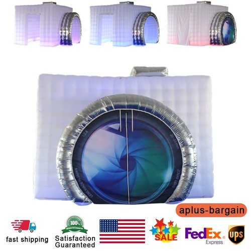 LED Inflatable Photo Booth Camera Air Tent W/Blower Wedding Party ...