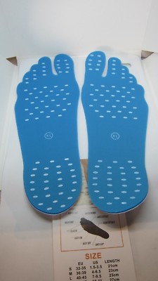 Anti-Slip and Waterproof Unisex Beach Foot Pads Barefoot Foot Stickers ...