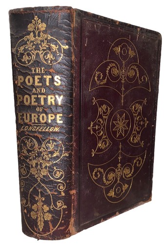 1845, 1° HENRY WADSWORTH LONGFELLOW, I POETI E LA POESIA D'EUROPA ...