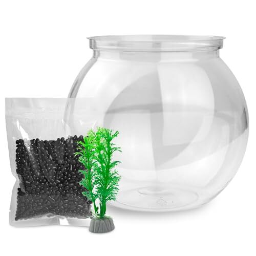 Mini Plastic Aquarium Fish Bowls (0.8Gallon / 3L) | eBay